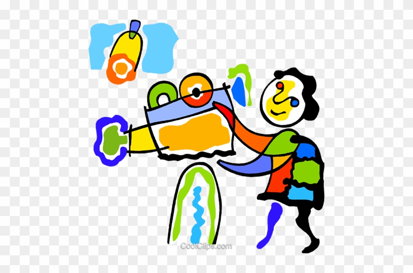 Tv Camera Royalty Free Vector Clip Art Illustration - Tv Camera Royalty ...