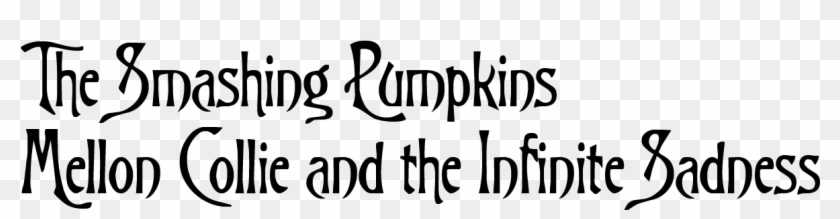 Smashing Pumpkins Logo Png Clip Art Royalty Free Library - Live At Del ...