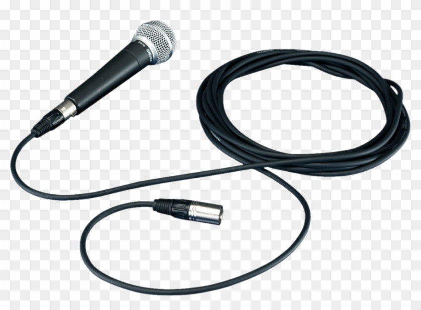 Microphone Clipart Wire Png - Mic With Cord Png - Full Size PNG Clipart ...