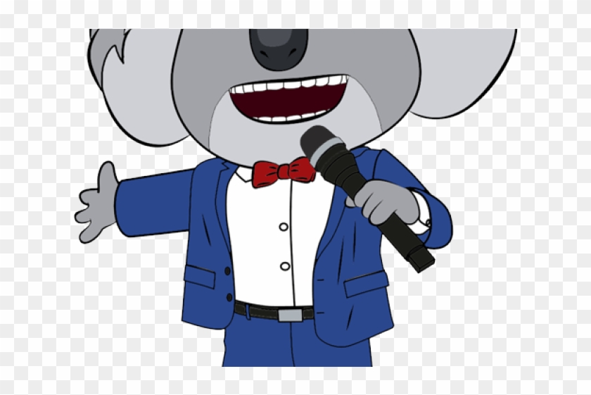 Singing Clipart Idol - Koala From Sing - Full Size PNG Clipart Images ...