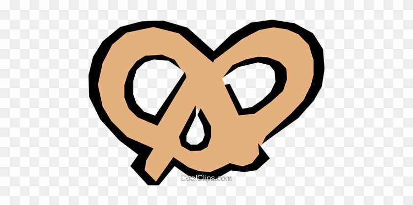Pretzel Royalty Free Vector Clip Art Illustration - Pretzel Royalty ...