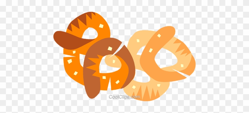 Pretzels Royalty Free Vector Clip Art Illustration - Illustration ...