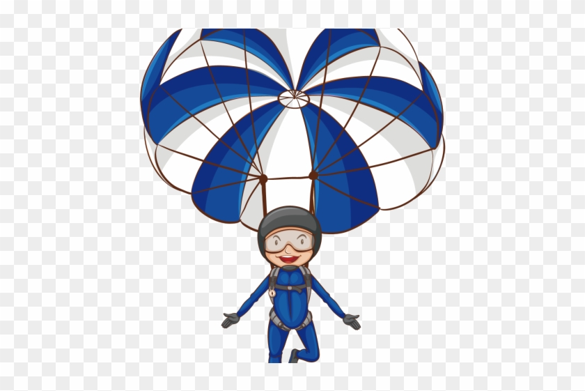 Parachute Clipart Blue - Parachute Girl - Full Size PNG Clipart Images ...