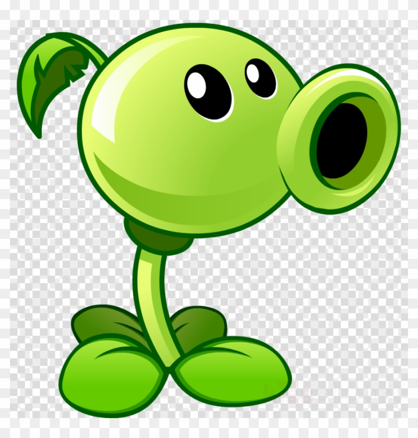 Peashooter Pvz Clipart Plants Vs - Plants Vs Zombies Pea - Full Size ...