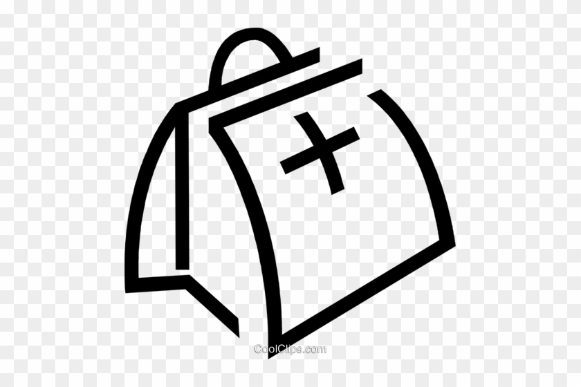 Medical Bag Royalty Free Vector Clip Art Illustration - Maleta De ...