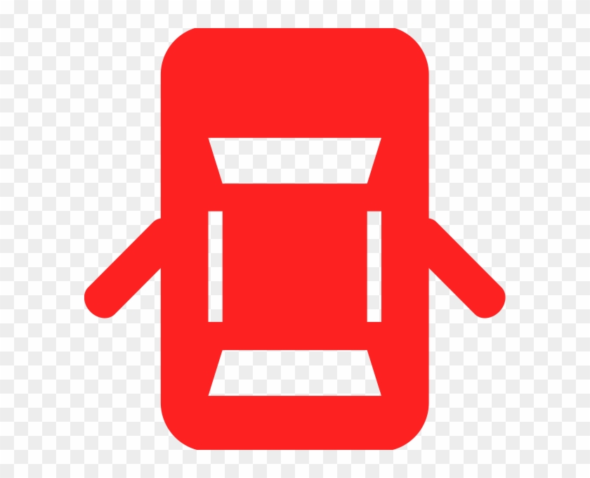 Door / Doors Open Warning Symbol In Red - Red - Free Transparent PNG ...