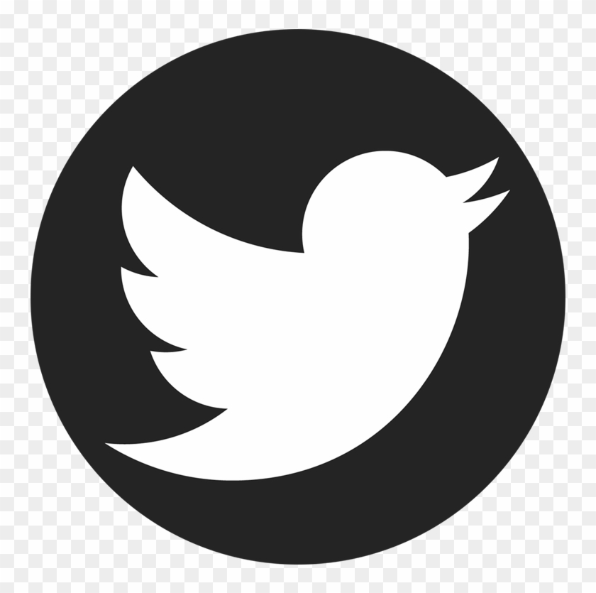 Twitter Icon Transparent Circle - Full Size PNG Clipart Images Download