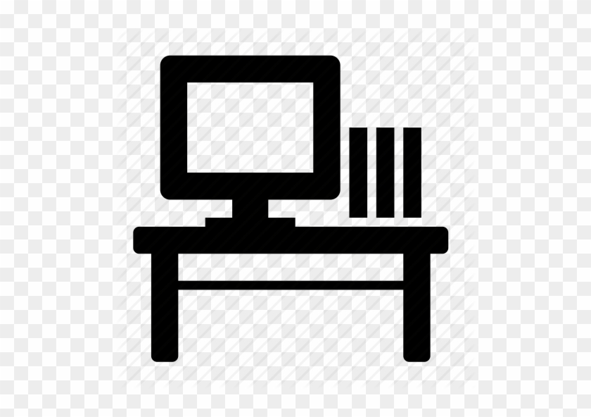Desk Icon Clipart Desk Computer Icons Office - Desk Icon Png - Full ...