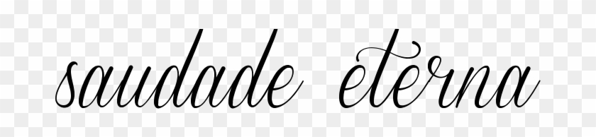 Saudade Eterna Tattoo - Tattoo - Full Size PNG Clipart Images Download