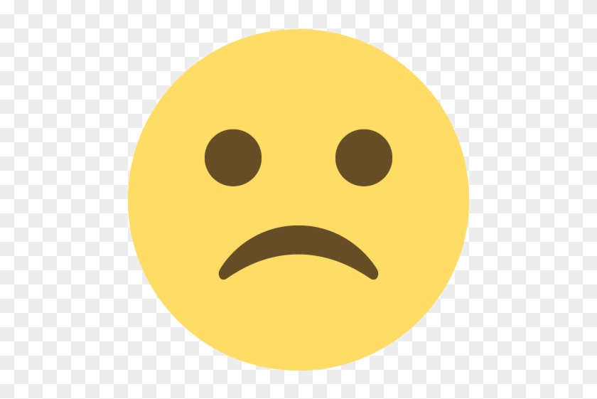 Frowning Smiley Face - عکس ایموجی ها - Full Size PNG Clipart Images ...