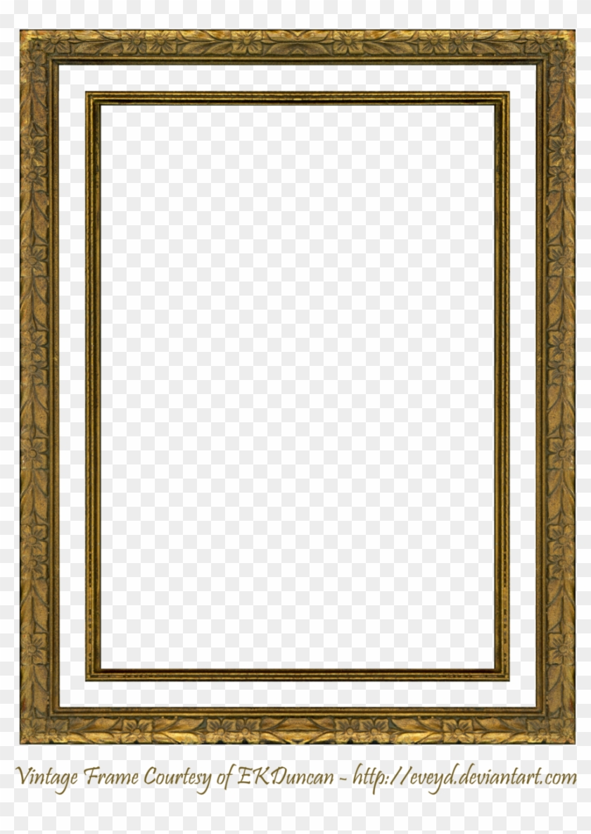 Download And Use Photo Frame Png Clipart Image - Picture Frame - Full ...