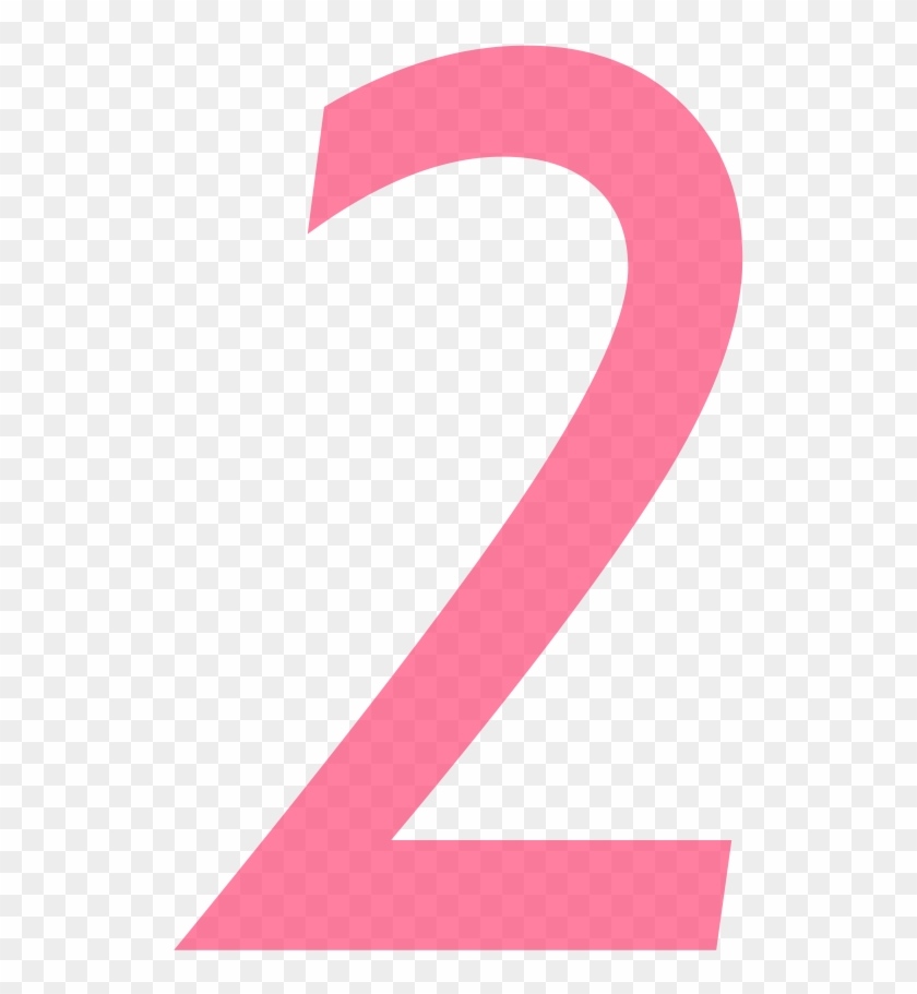 Control Top - Pink Number 2 Png - Full Size PNG Clipart Images Download