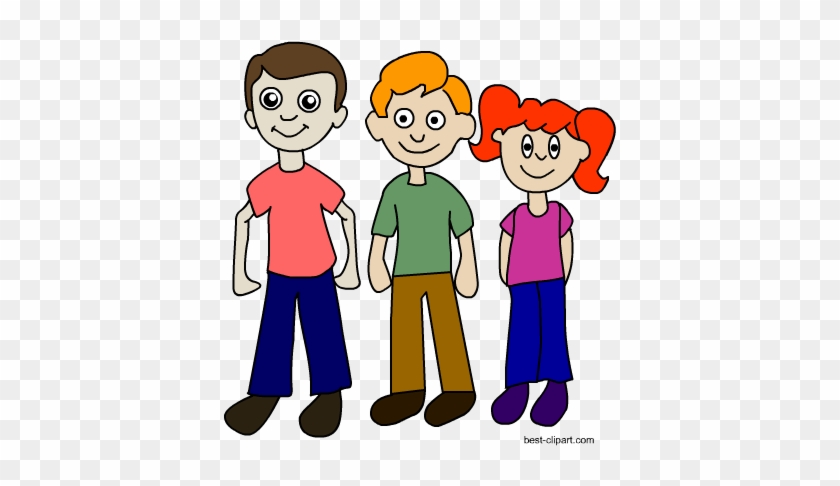 School Kids Clip Art Free - School - Full Size PNG Clipart Images Download