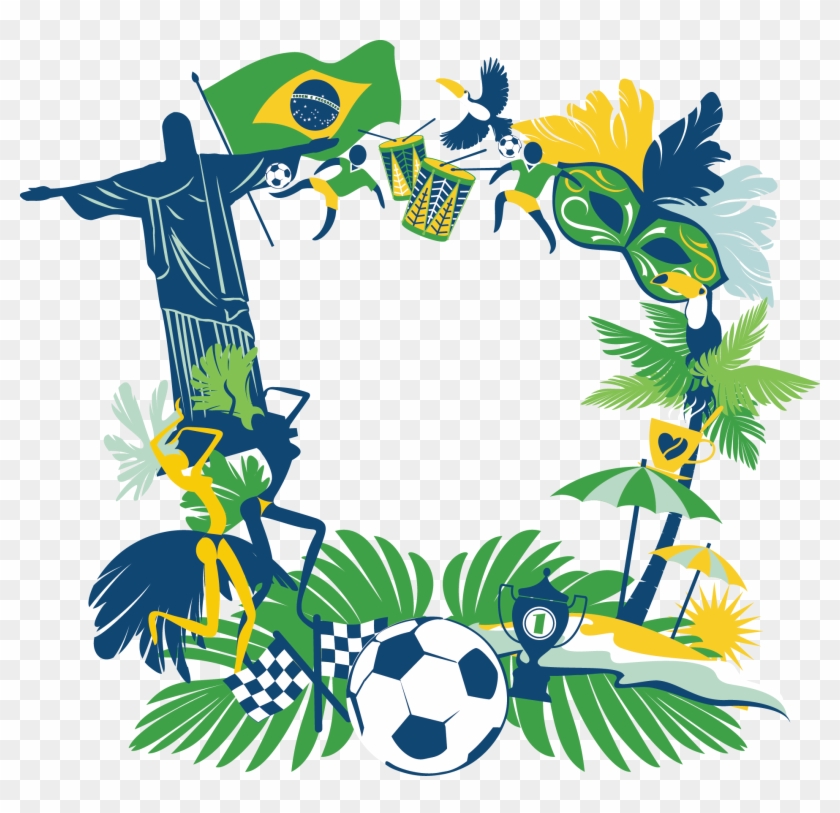 Rio De Janeiro Symbol Clip Art Sovis - Brazil - Full Size PNG Clipart ...