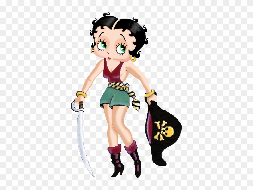 Betty Boop Pirate - Betty Boop - Free Transparent PNG Clipart Images ...