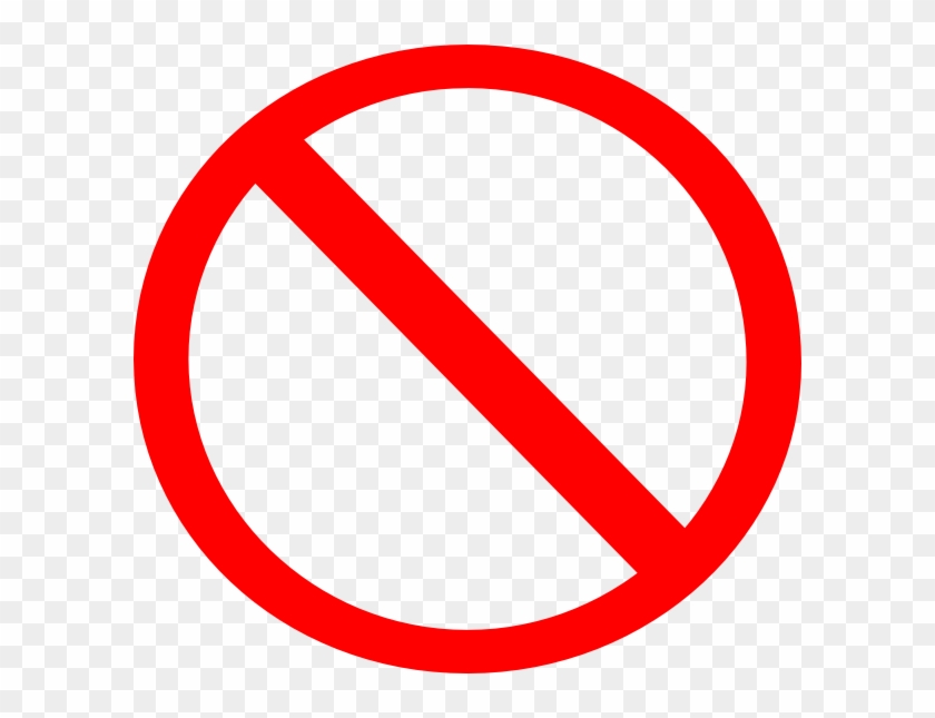 Cross Out Clip Art At Clker Com Vector Clip Art Online - Red Cross Out ...