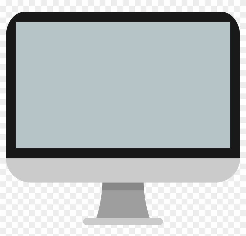 Vector Royalty Free Monitor Clipart Generic Desktop - Computer Monitor ...