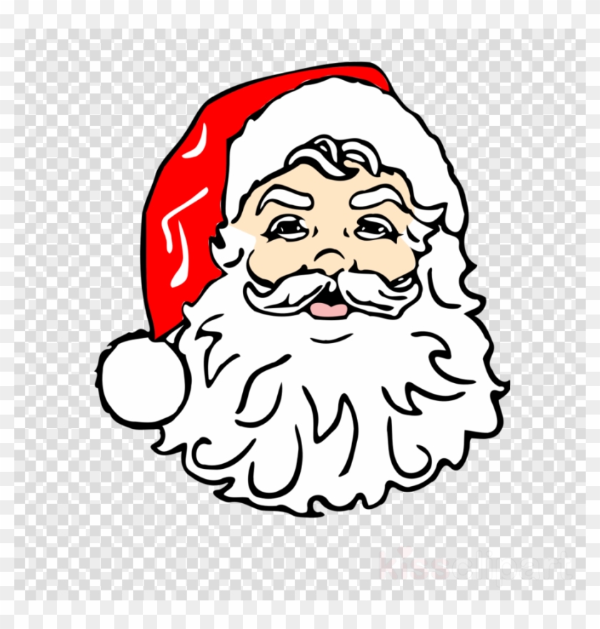 Santa Face Clip Art Clipart Santa Claus Clip Art - Santa Face Clip Art ...