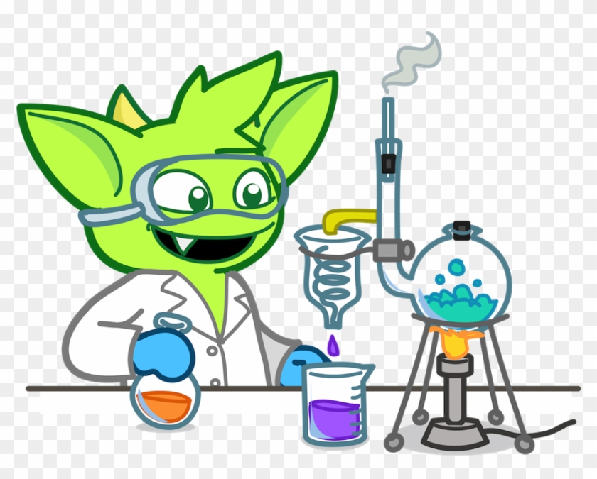 Gremlin Lab Coat - Lab Gremlin - Full Size PNG Clipart Images Download
