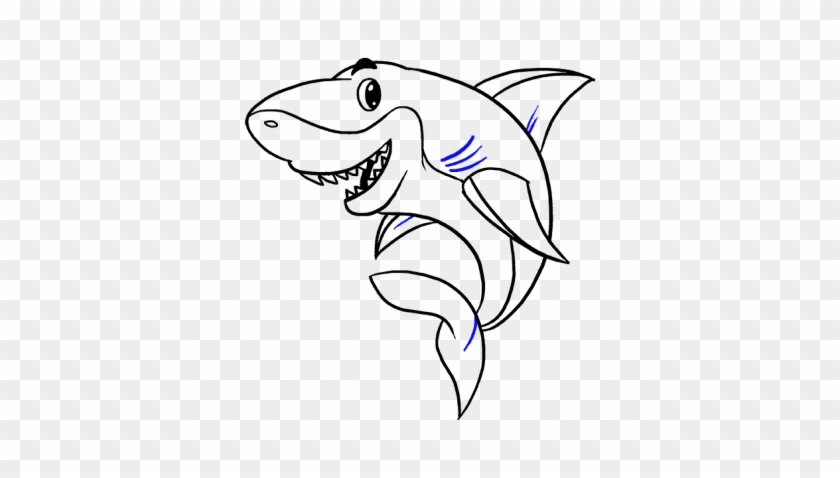 Drawing Shark - Drawing - Free Transparent PNG Clipart Images Download