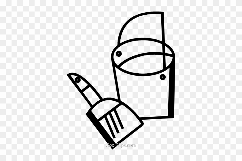 Paint Cans Royalty Free Vector Clip Art Illustration - Paint Cans ...