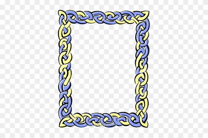 Page Border With Celtic Design Royalty Free Vector - Page Border ...