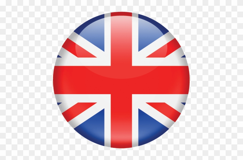 Uk Flag Round Png - Full Size PNG Clipart Images Download