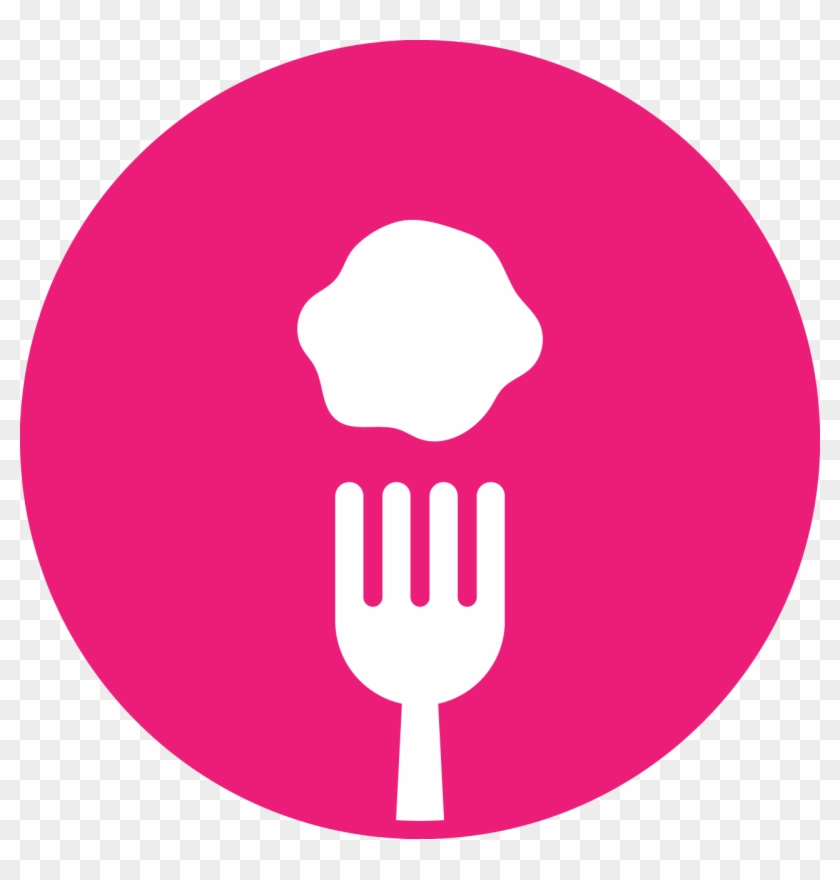 Packaging Vector Innovative - Food Pink Icon Png Transparent - Full ...