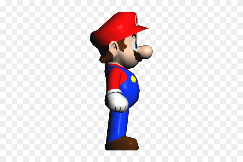 Super Mario Clipart Design - Mario Side View - Full Size PNG Clipart ...