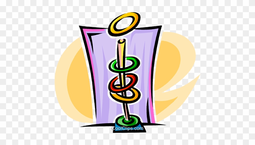 Arcade Games Royalty Free Vector Clip Art Illustration - Ring Toss Game ...