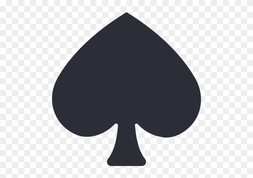 Poker Spade Png - Spade Icon - Full Size PNG Clipart Images Download