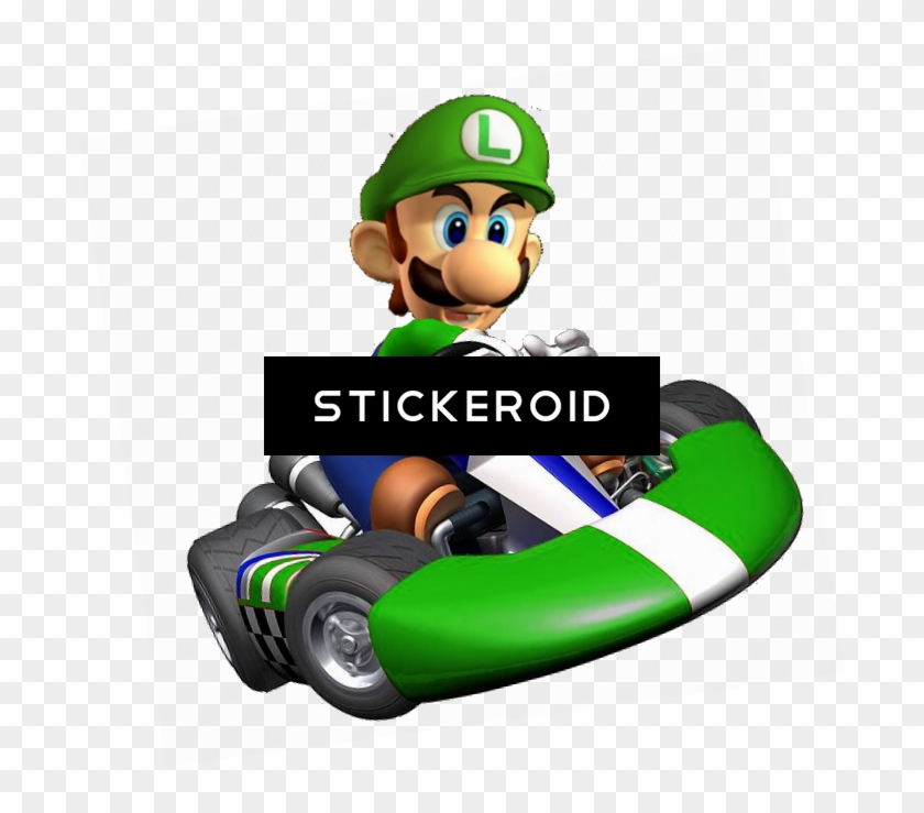 Super Mario Kart - Transparent Mario Kart Luigi - Full Size PNG Clipart ...