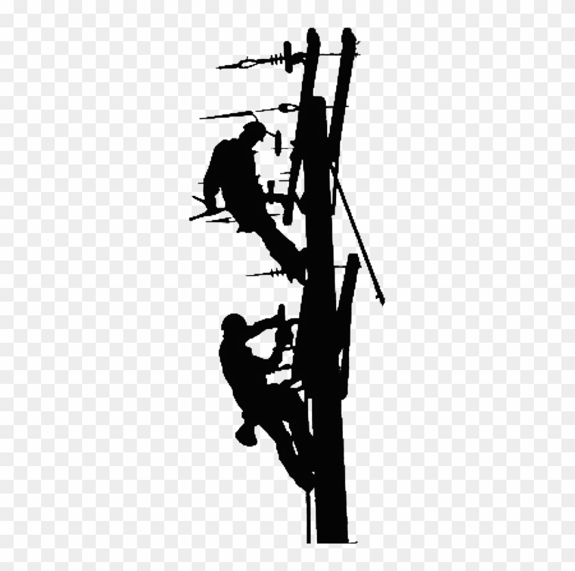 Lineman Vector - Power Lineman Logo - Full Size PNG Clipart Images Review