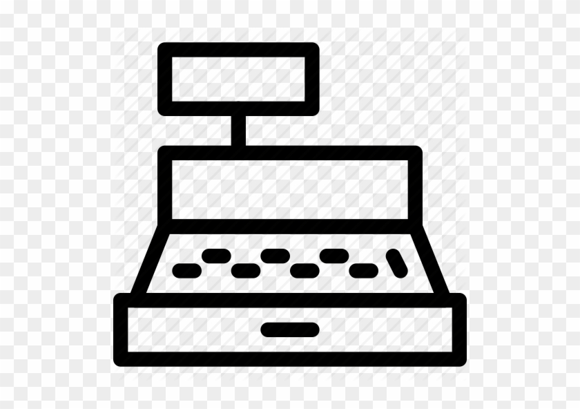 Svg Library Buy Clipart Checkout Counter - Cash Register - Full Size ...