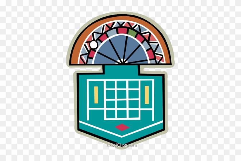 Roulette Table, Roulette Wheel Royalty Free Vector - Roulette Table ...