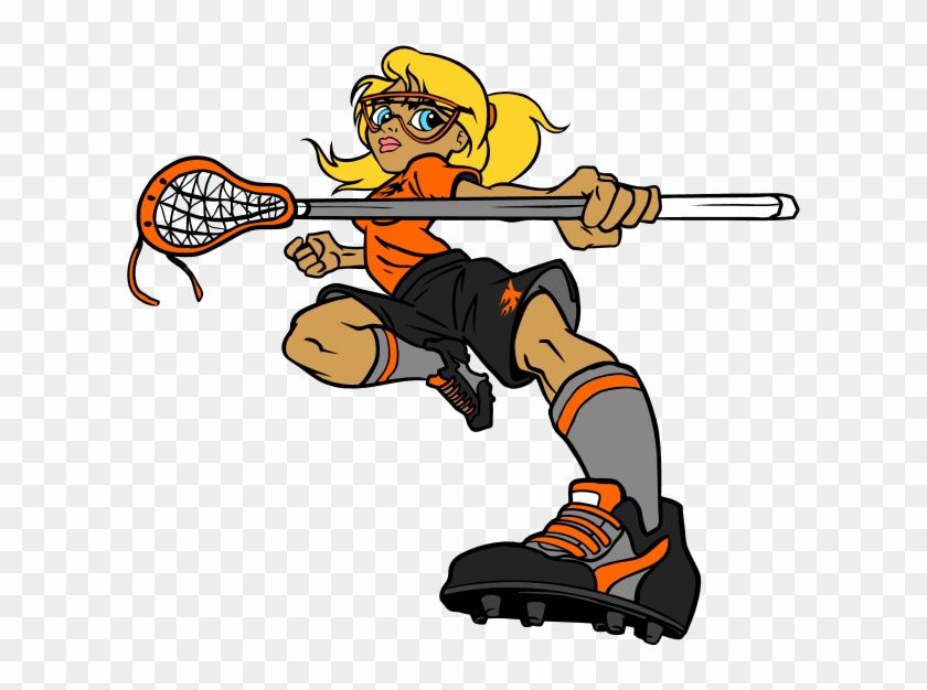 Girls Lax Player - Girls Lax Player - Full Size PNG Clipart Images Download
