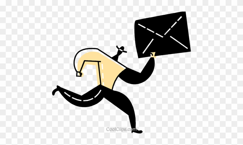 Courier Services Royalty Free Vector Clip Art Illustration - Courier ...