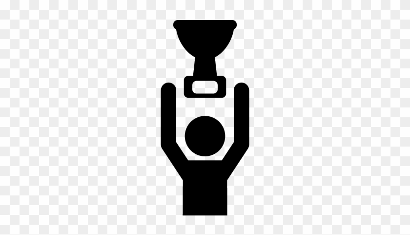 Game Winner With Trophy Vector - Game Winner With Trophy Vector - Free ...