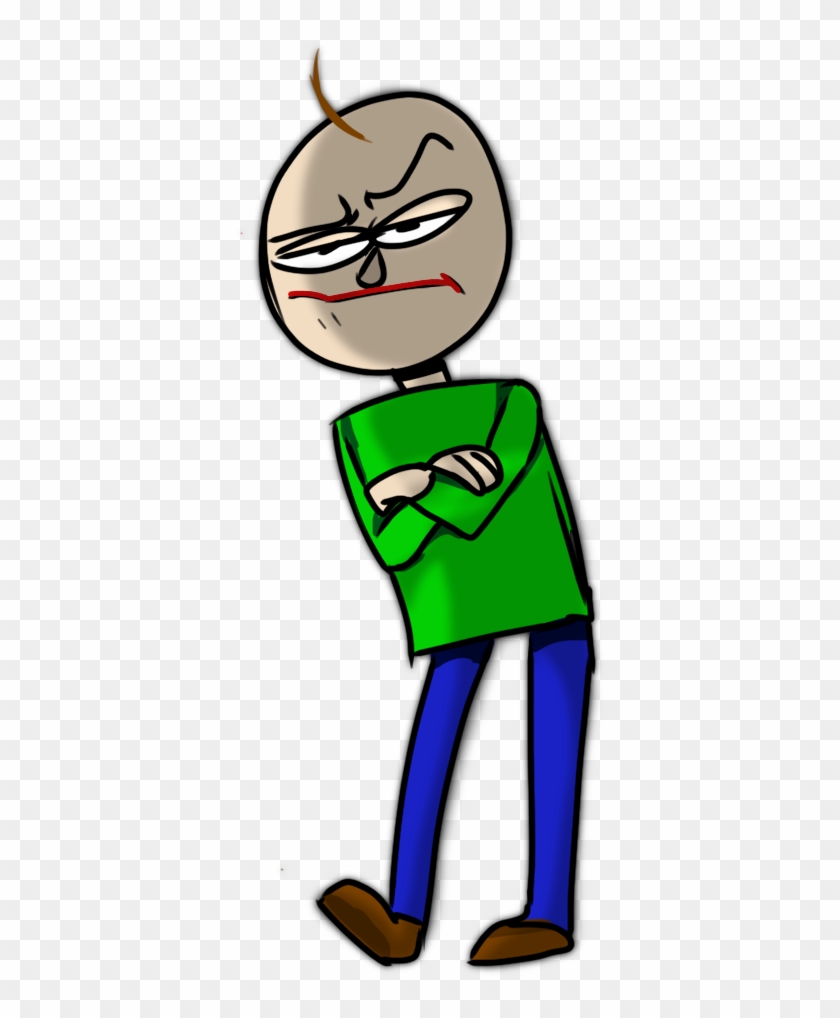 Baldi's Basics Bald Man - Baldi's Basics Bald Man - Full Size PNG ...