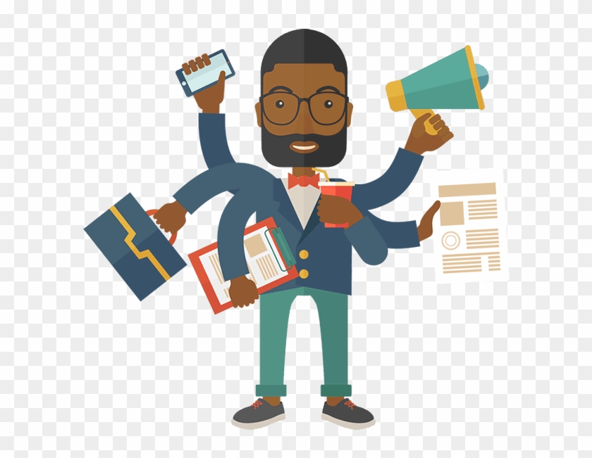 Job Vector Multitasking - Job Vector Multitasking - Free Transparent ...