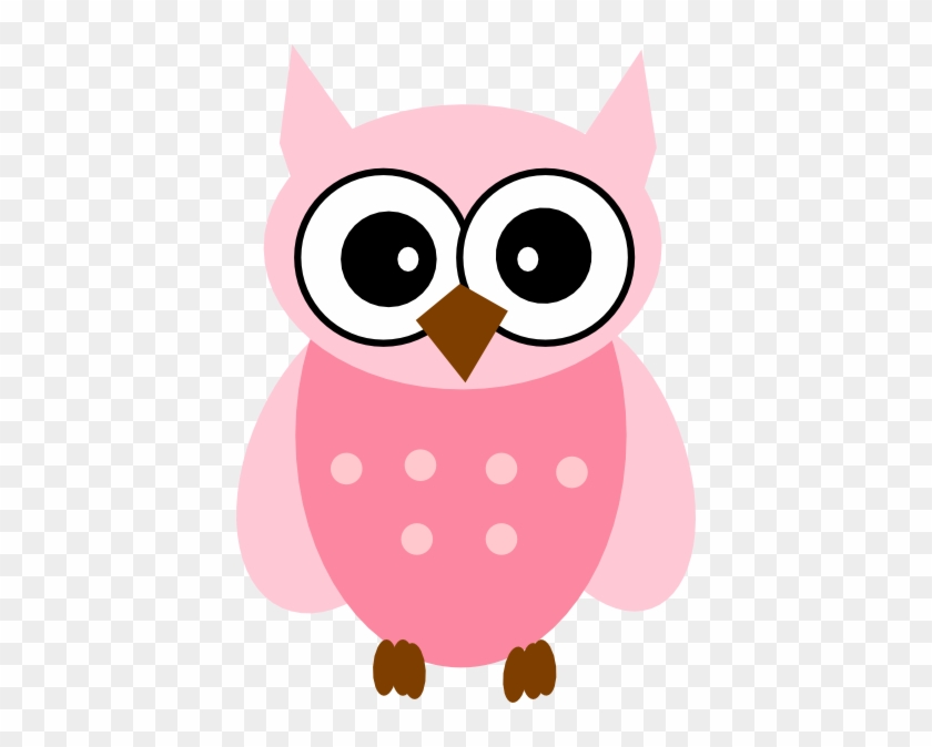 Pink Cartoon Owl - Full Size PNG Clipart Images Download
