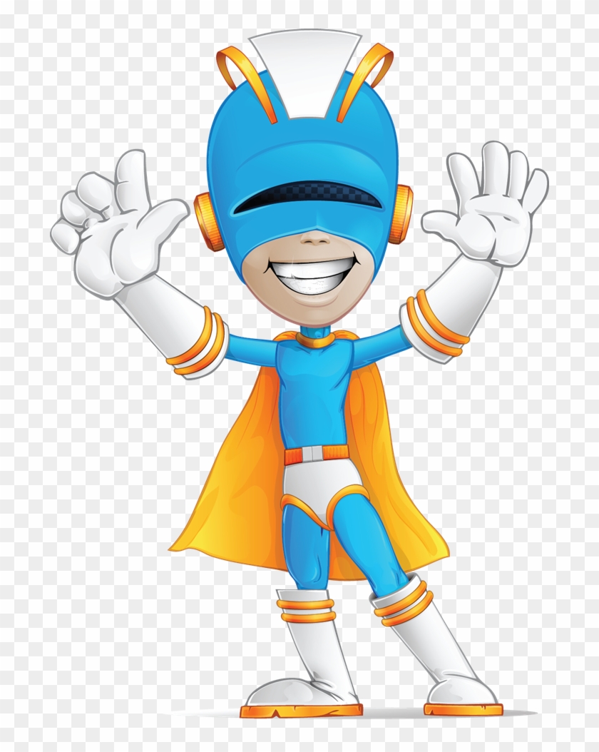Superhero Free To Use Clip Art - Cartoon Superhero Characters - Full ...