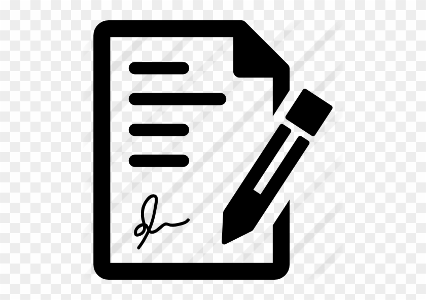 Signing The Contract - Contrato Icono Png - Full Size PNG Clipart ...