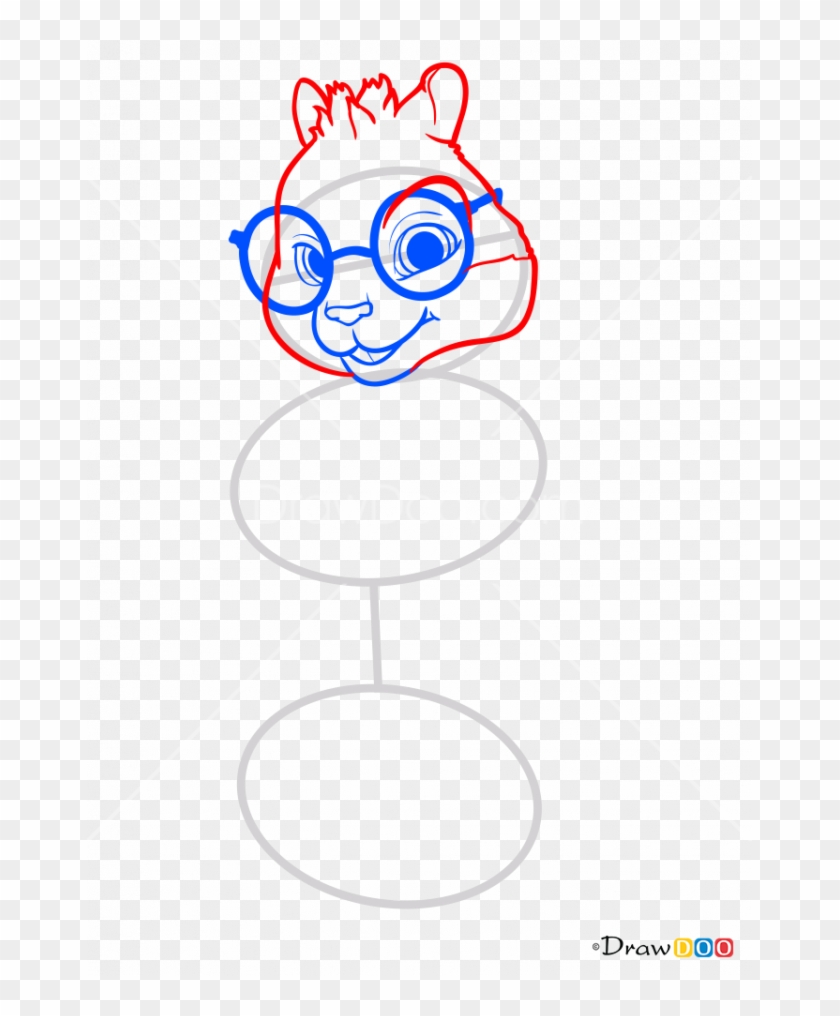 Alvin Drawing Simon - Alvin Drawing Simon - Full Size PNG Clipart ...