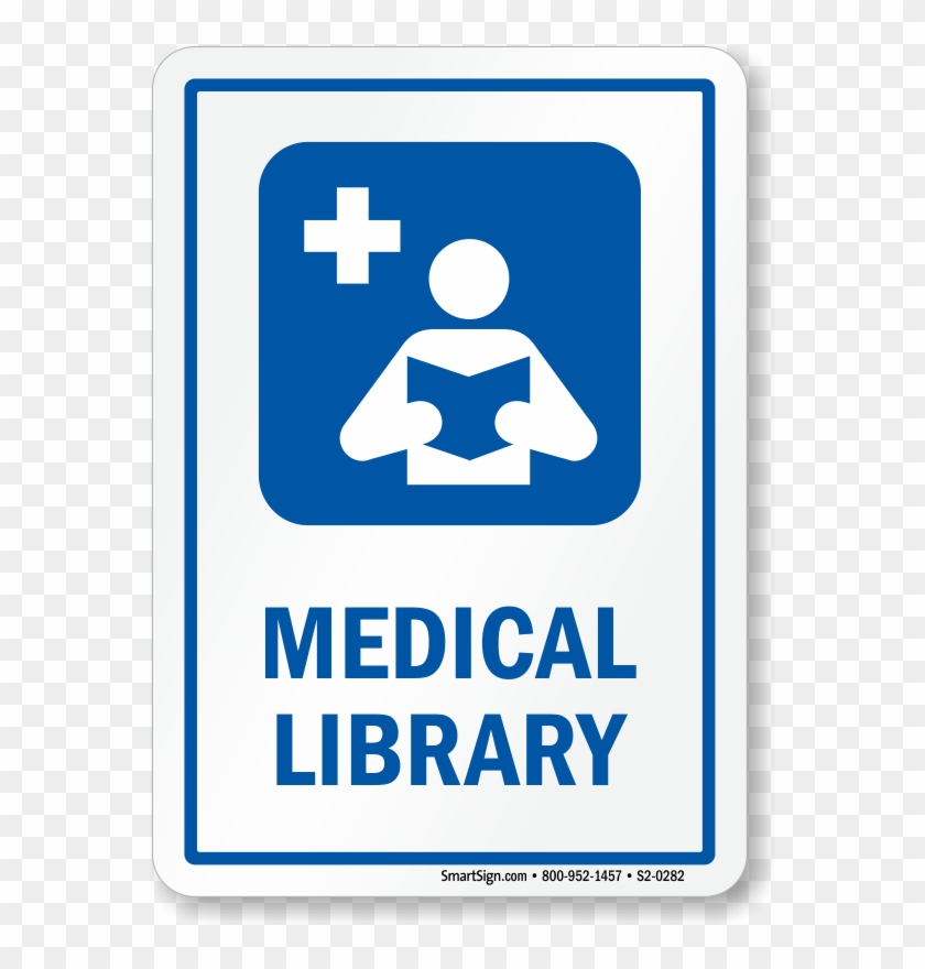 Library Hospital Sign Reading Medicine Books Symbol - Library Hospital ...