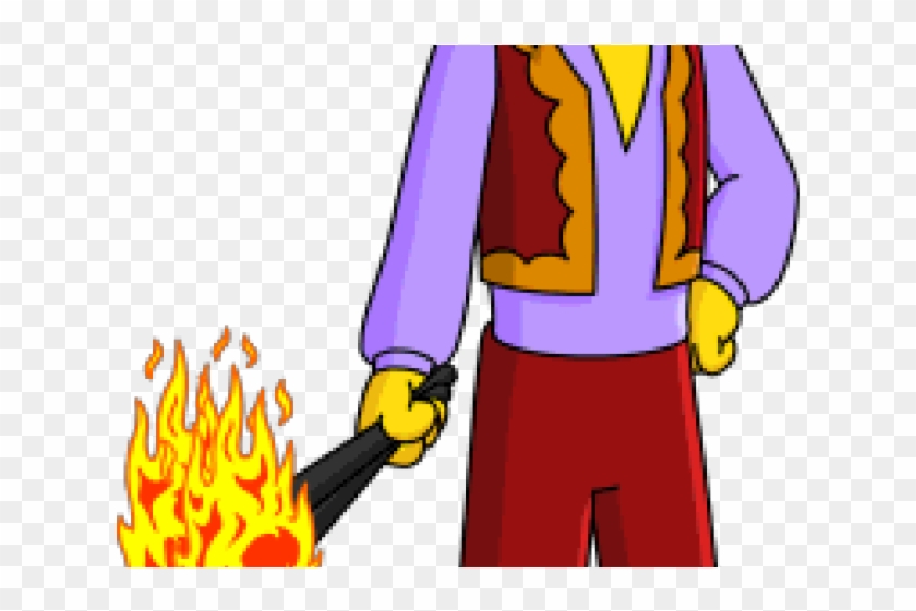 Daredevil Fire Logo Clipart