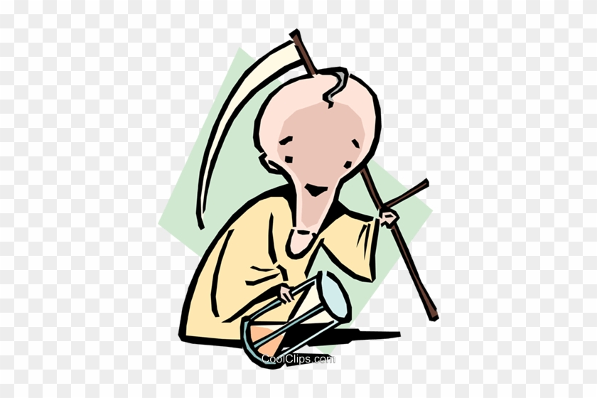 Cartoon Monk Royalty Free Vector Clip Art Illustration - Cartoon Monk ...