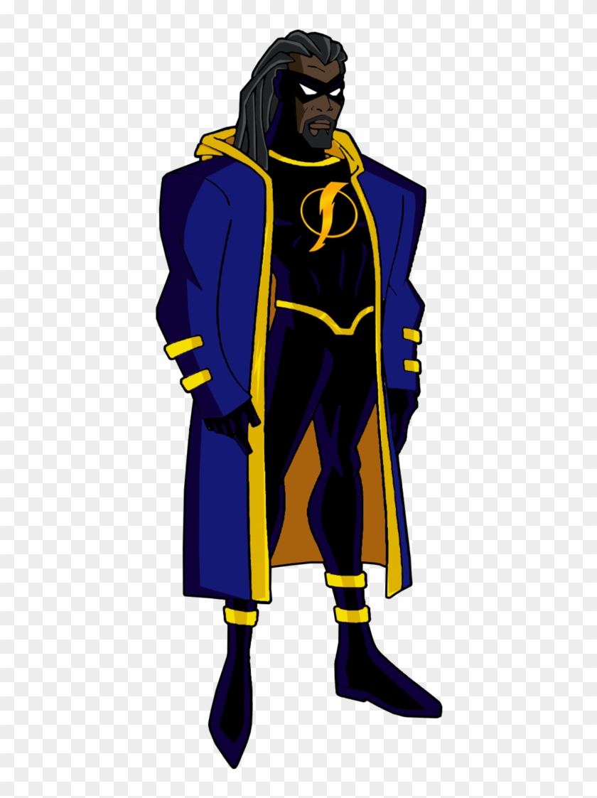 Old Static By Alexbadass On Deviantart Black Lightning - Old Static By ...