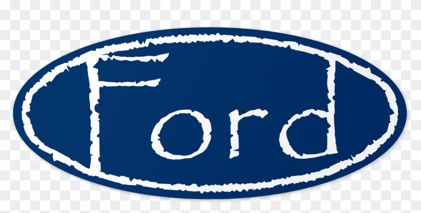 Ford Logo In Papyrus Font - Ford Logo In Papyrus Font - Full Size PNG ...
