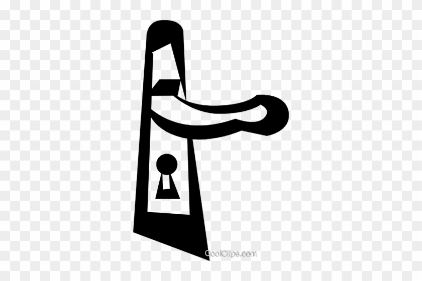 Door Knob Royalty Free Vector Clip Art Illustration - Door Knob Royalty Free Vector Clip Art ...